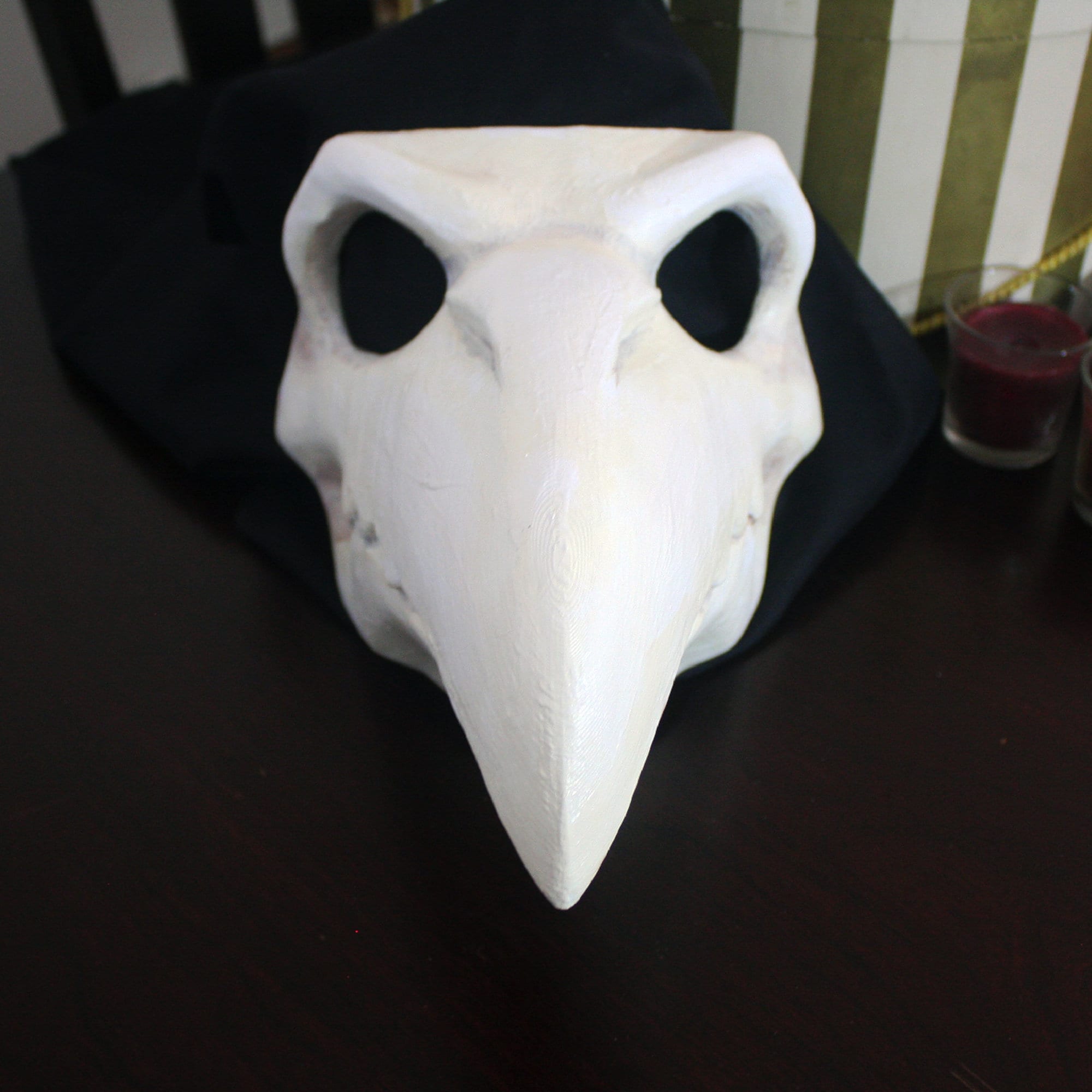 Raven Skull Mask / Nevermore Inspired Mask / Wearable | Etsy