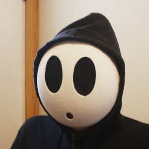 Wearable Shy Guy Mask - Etsy