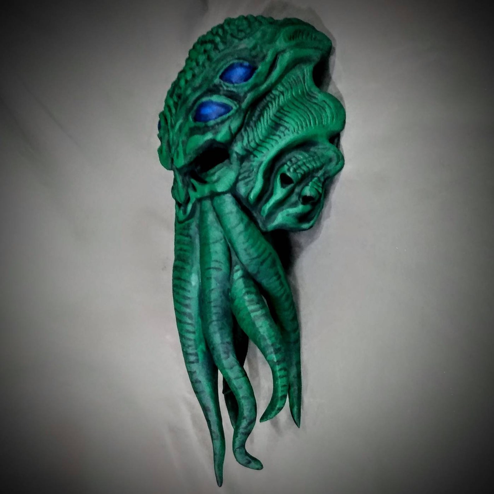 Green Cthulhu Mask / Cthulu Mask - Etsy