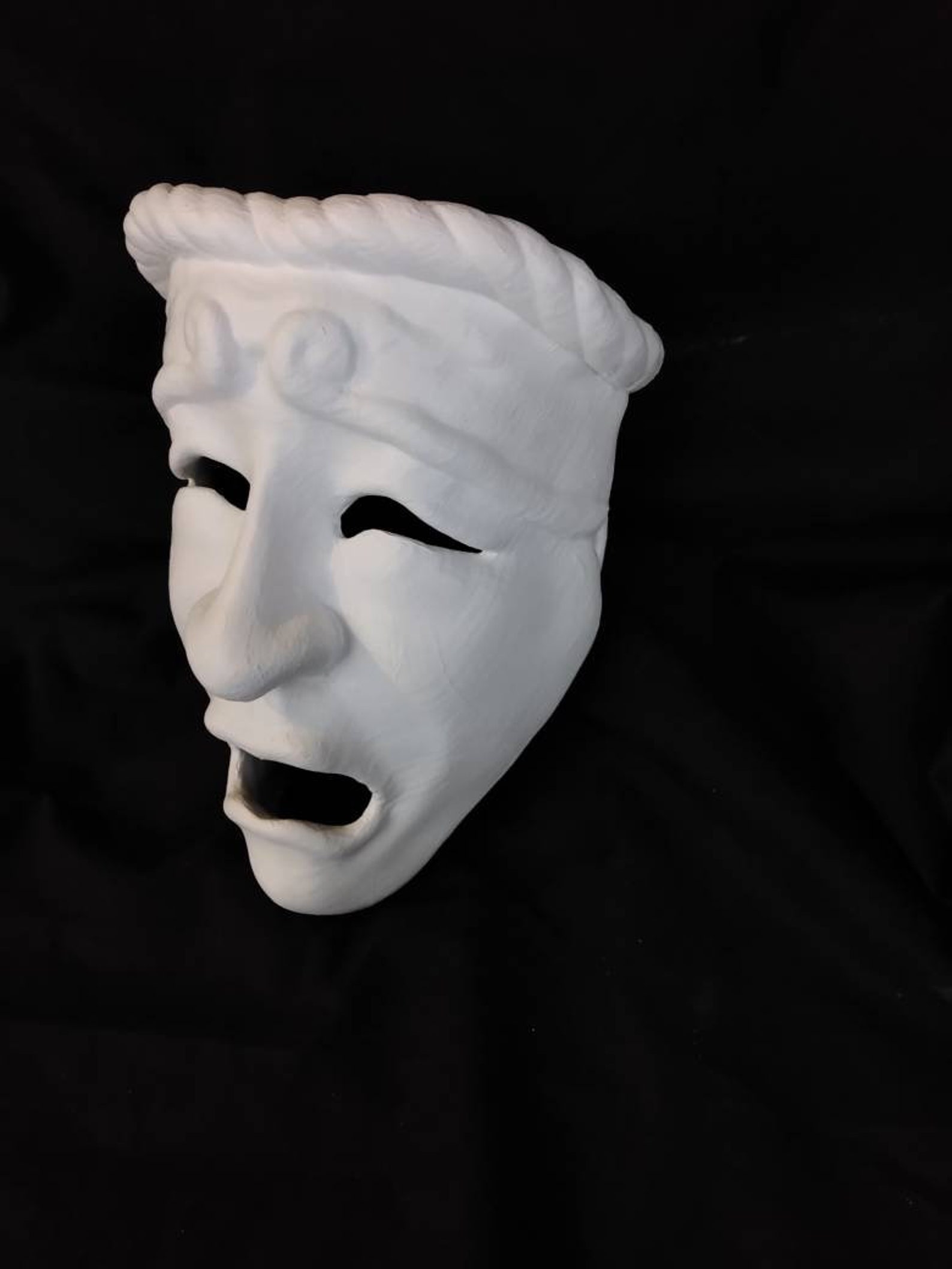 Greek Tragedy Mask / Theater Mask - Etsy