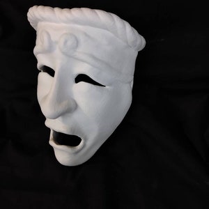 Greek Tragedy Mask / Theater Mask - Etsy