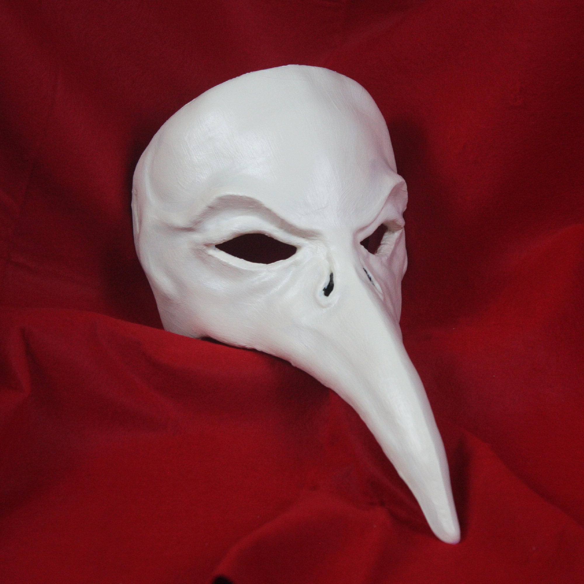 Venetian Style Plague Mask / Half Face Plague Mask / Death | Etsy