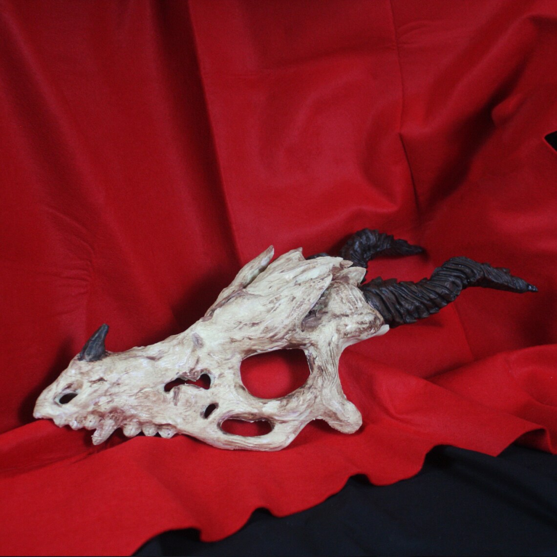 Dragon Skull Mask / Wearable Dragon Skull / Magical Mask / | Etsy