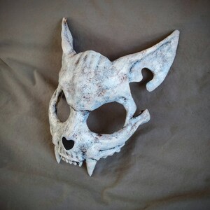Cat Skull Mask / Wearable Cat Skull / Scary Skull Mask / Wearable Mask ...