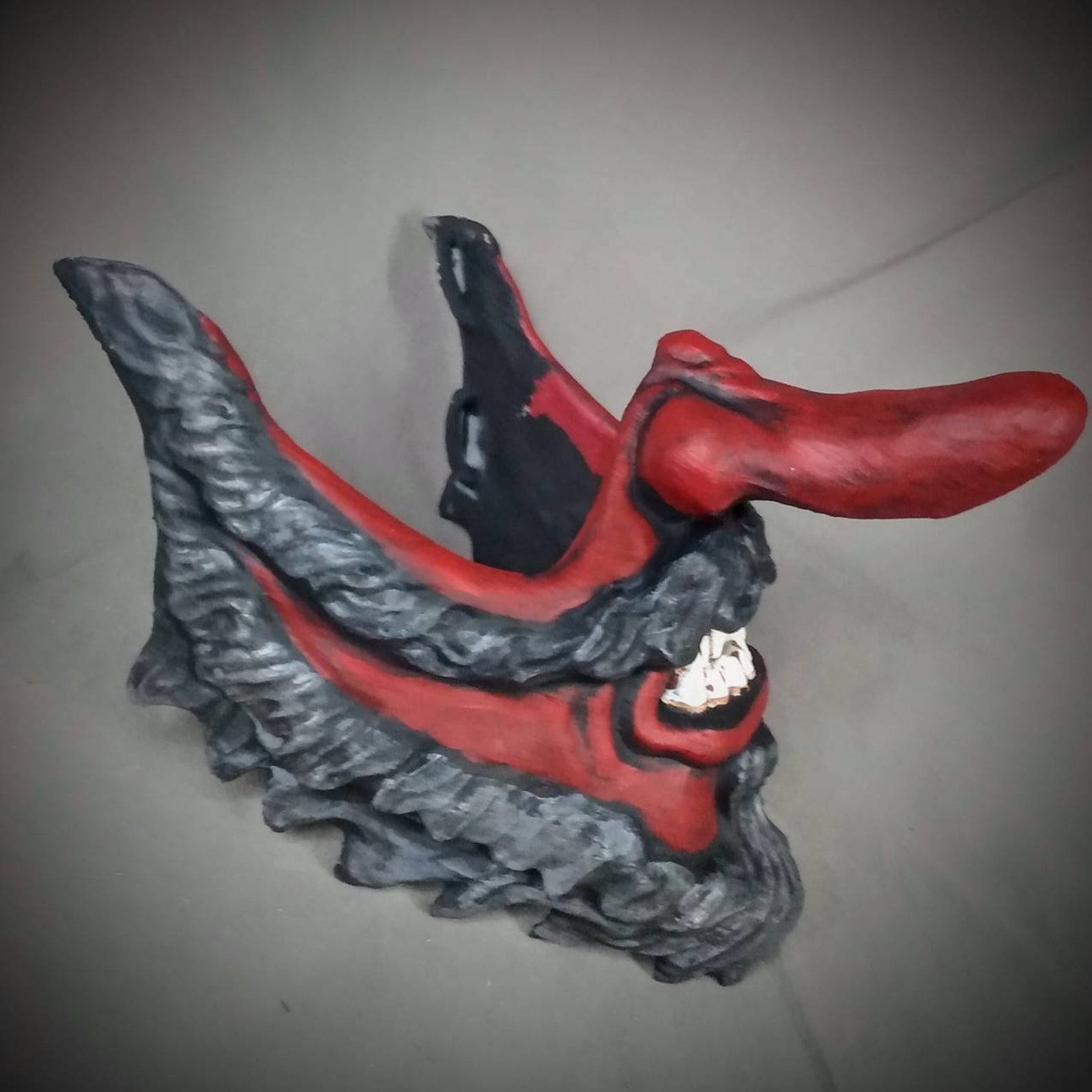 Tengu Mempo Mask / Bushido Mask / Samurai Half Mask / Stylized | Etsy