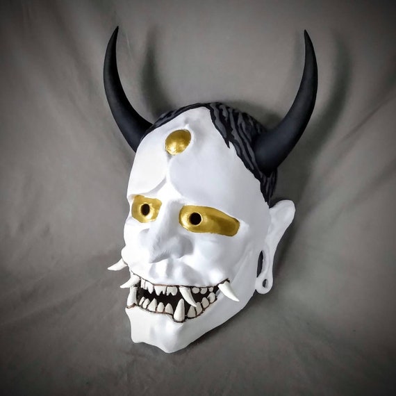 White Hannya Mask