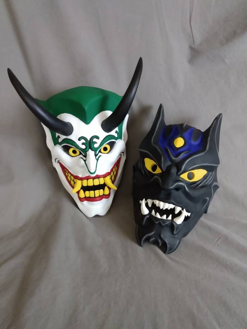 Batman Oni Mask - Etsy