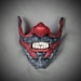 Tengu Mempo Mask / Bushido Mask / Samurai Half Mask / Stylized - Etsy