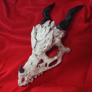 Dragon Skull Mask / Wearable Dragon Skull / Magical Mask / Wearable ...