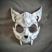 Cat Skull Mask / Wearable Cat Skull / Scary Skull Mask / - Etsy