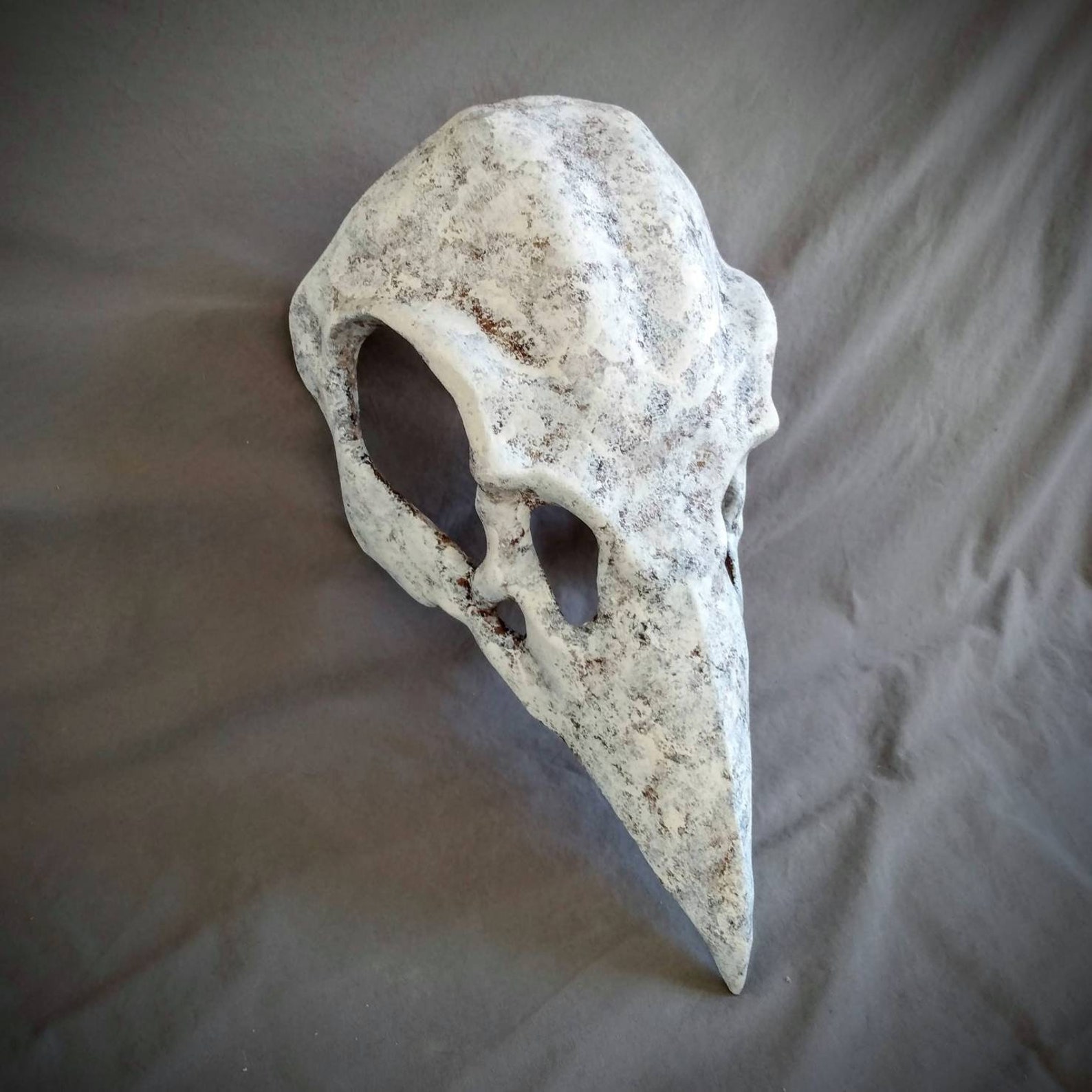 Crow Skull Mask / Wearable Crow Skull / Death Mask / Wearable - Etsy