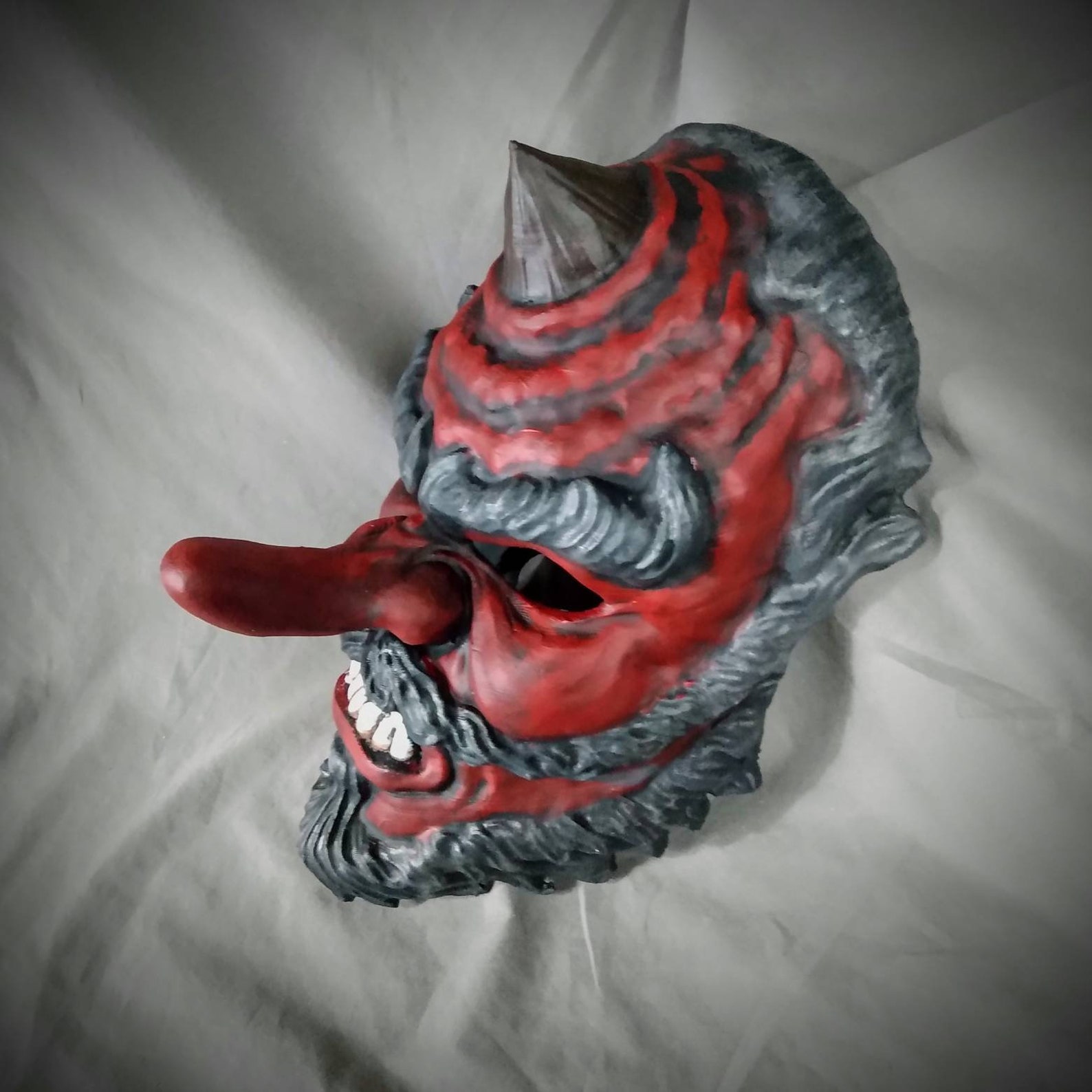 Tengu Mask Red Tengu Mask - Etsy