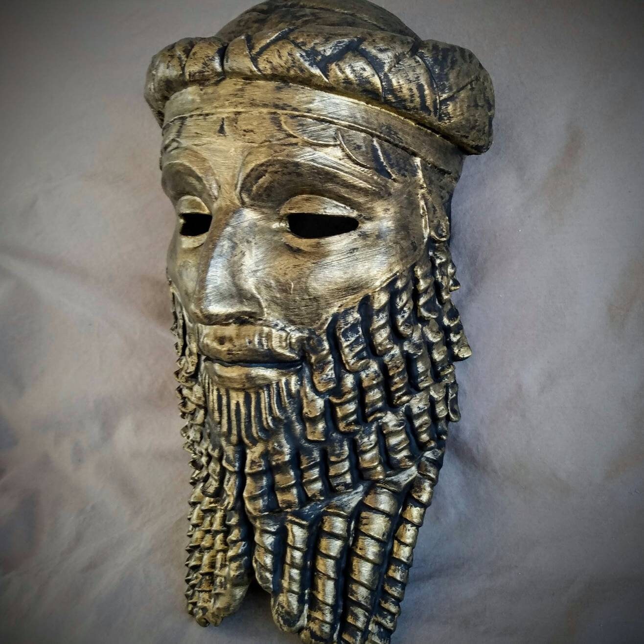 Sargon of Akkad Mask: Wearable Akkadian Empire Replica - Etsy