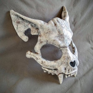Cat Skull Mask / Wearable Cat Skull / Scary Skull Mask / Wearable Mask ...