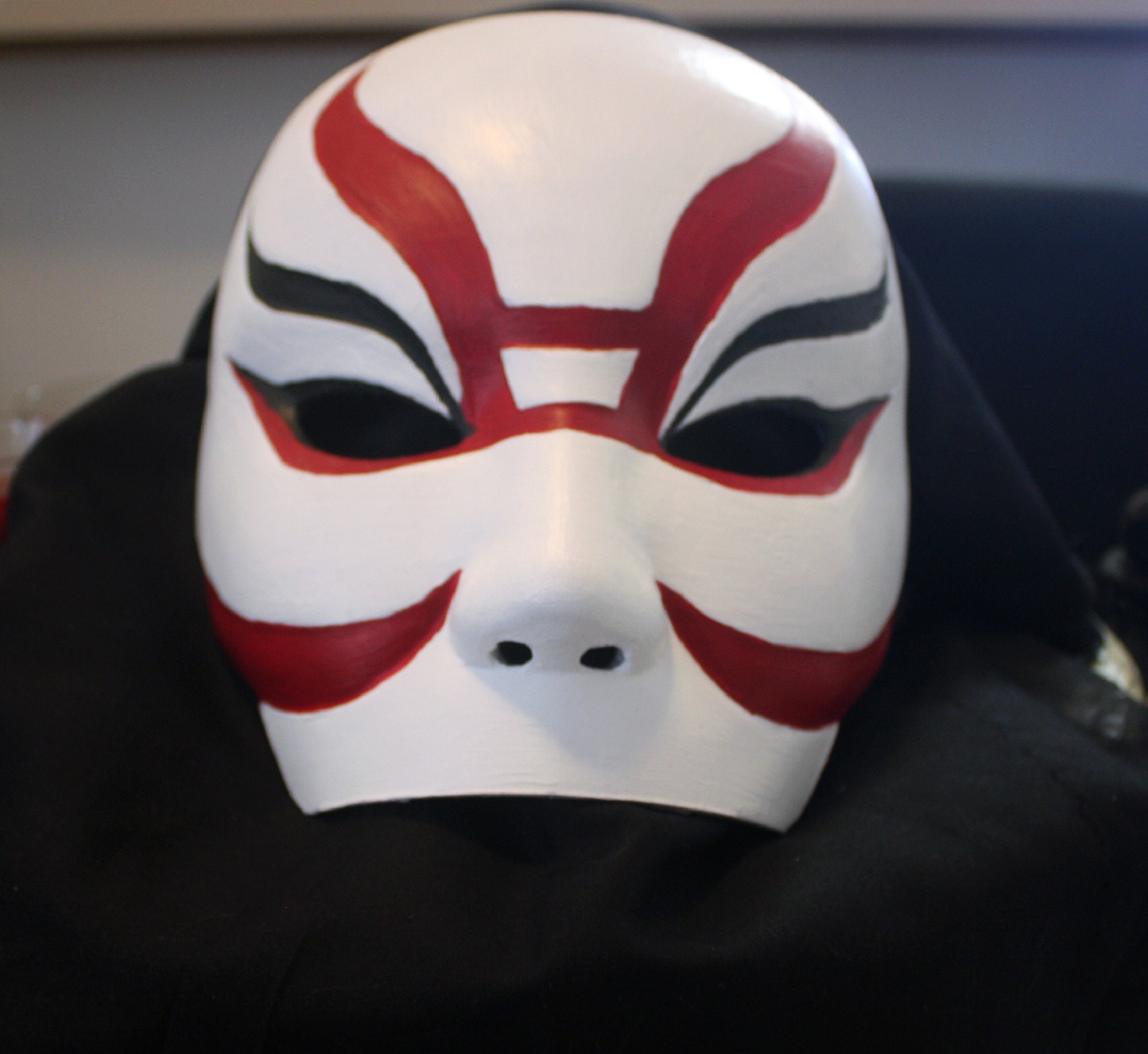 Japanese Yokai Mask Big Hero Inspired Wearable Mask Etsy