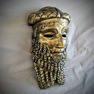Sargon of Akkad Mask: Wearable Akkadian Empire Replica - Etsy