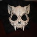 Cat Skull Mask / Wearable Cat Skull / Scary Skull Mask / | Etsy