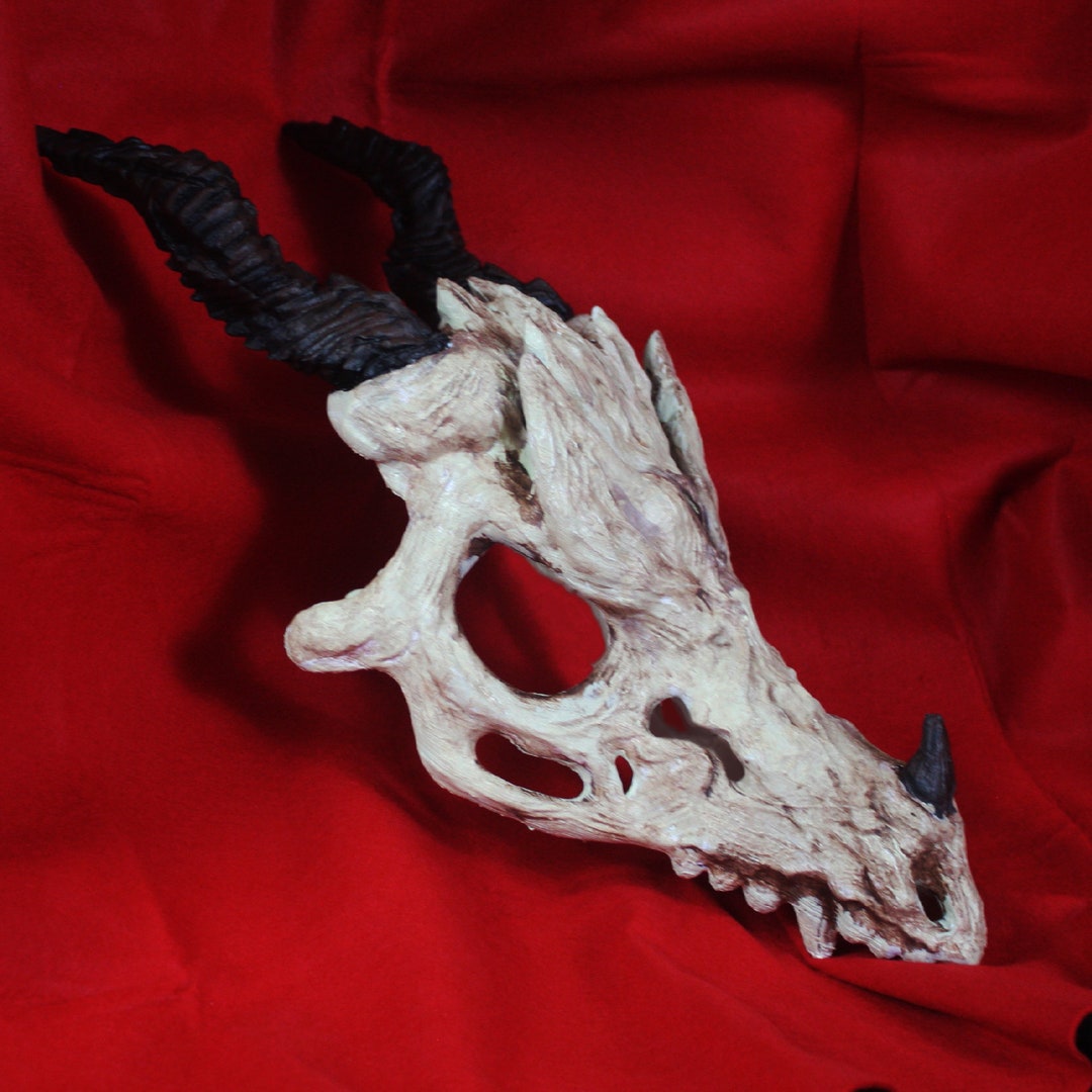 Dragon Skull Mask / Wearable Dragon Skull / Magical Mask / Wearable ...