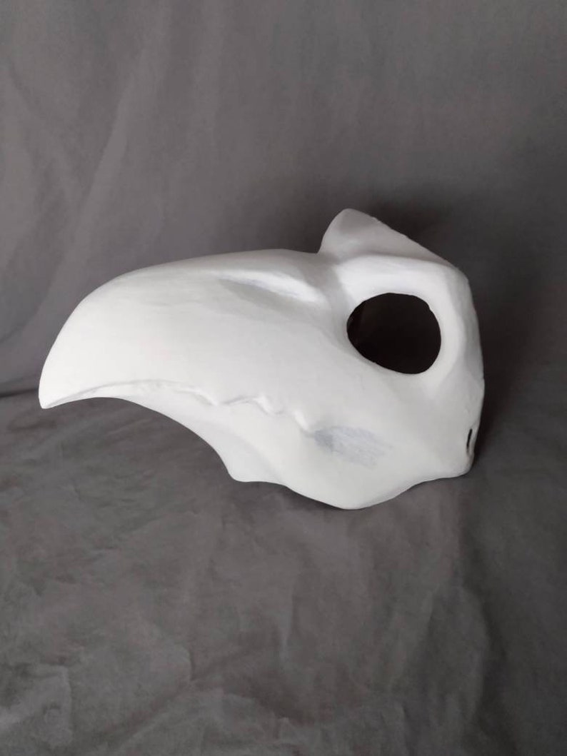 Raven Skull Mask / Nevermore Inspired Mask / Wearable - Etsy