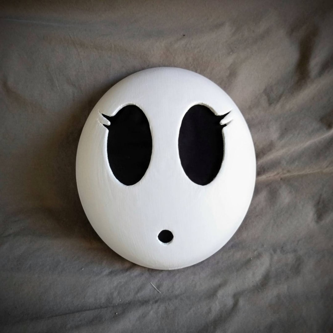 Wearable Shy Gal Mask / Mario Inspired Mask - Etsy