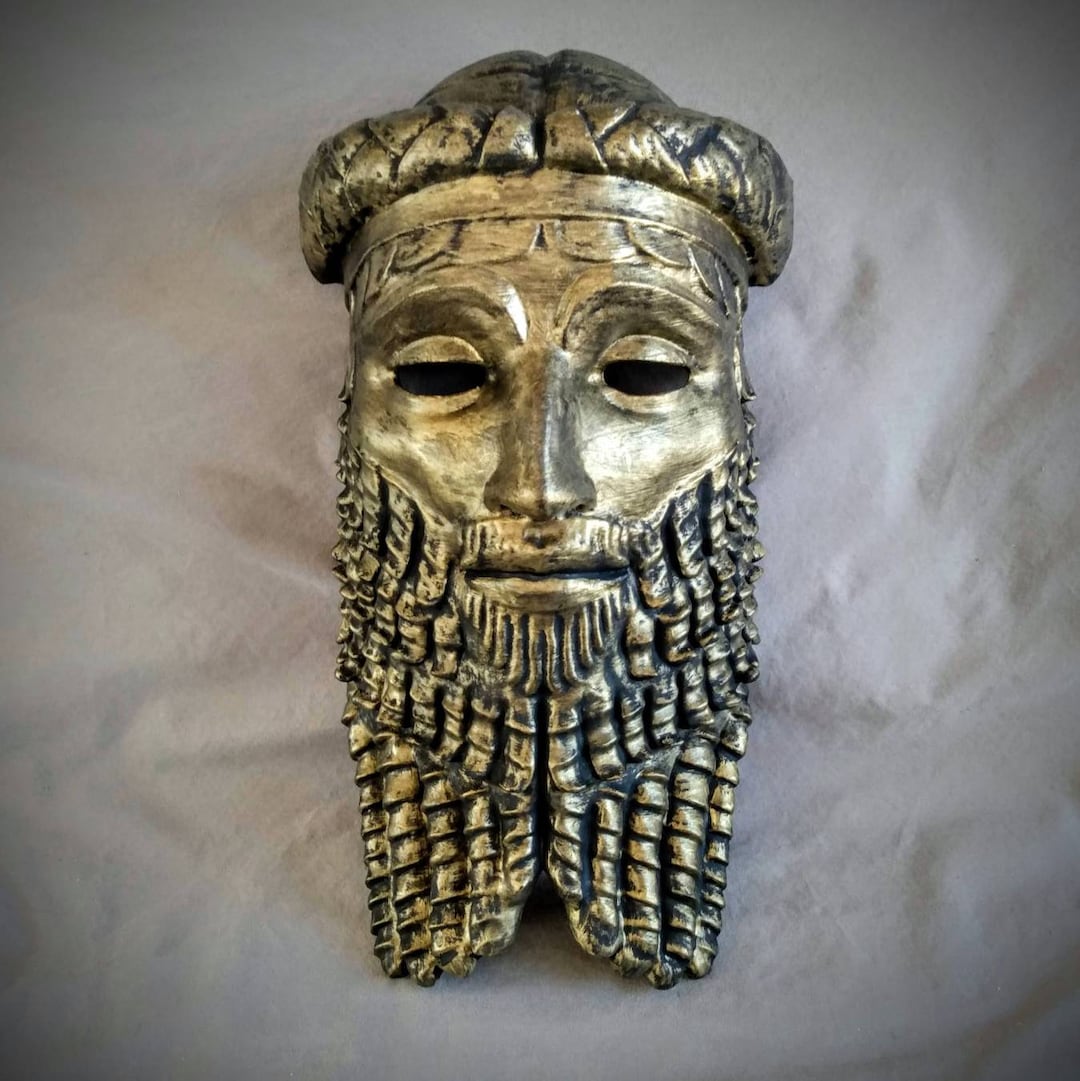 Sargon of Akkad Mask: Wearable Akkadian Empire Replica - Etsy