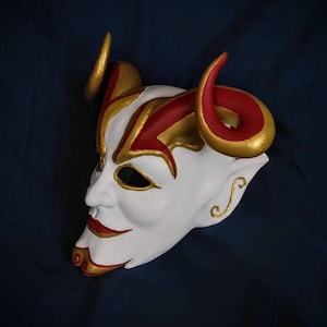 Lucifer Morningstar Mask / Venetian Devil Mask / - Etsy