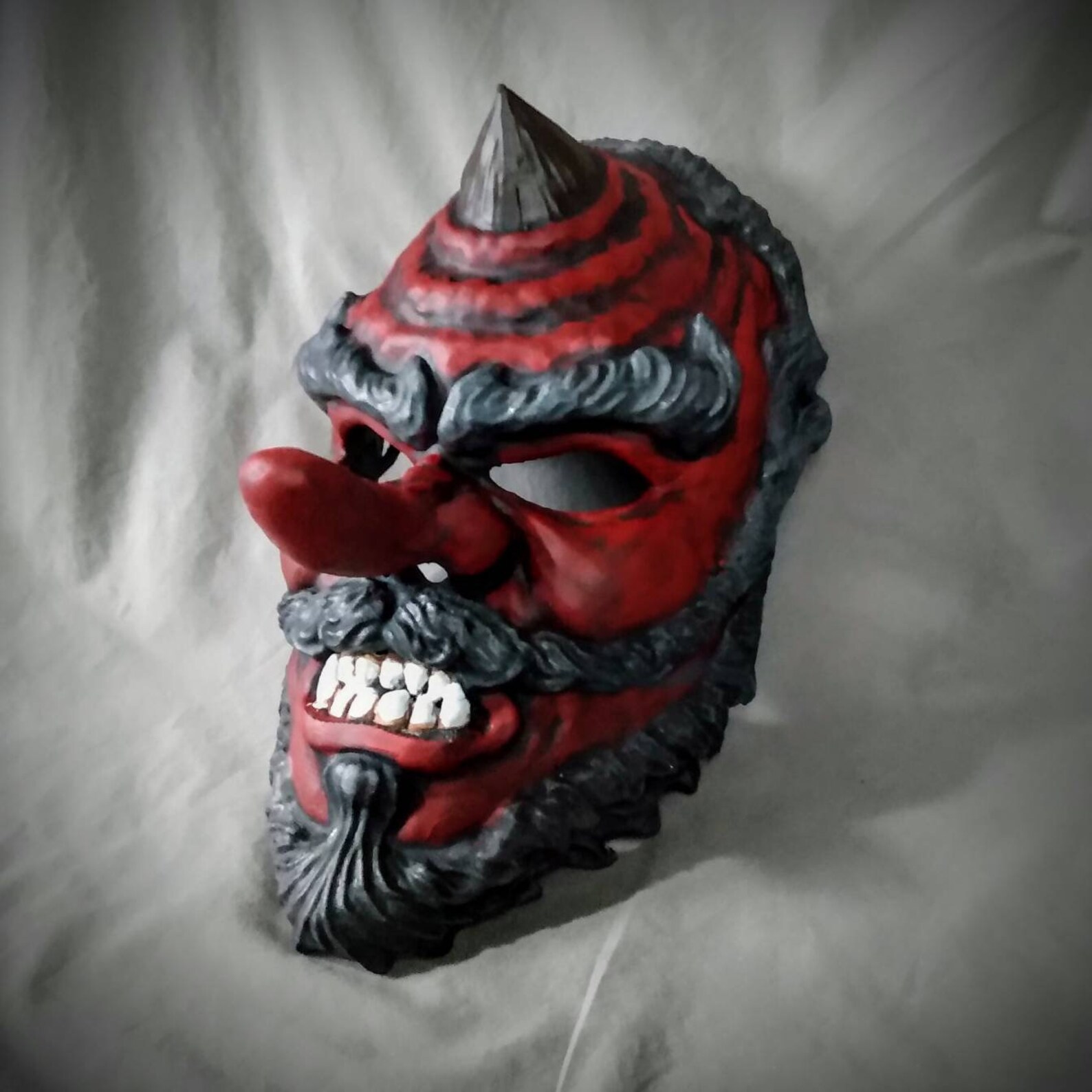 Tengu Mask Red Tengu Mask - Etsy