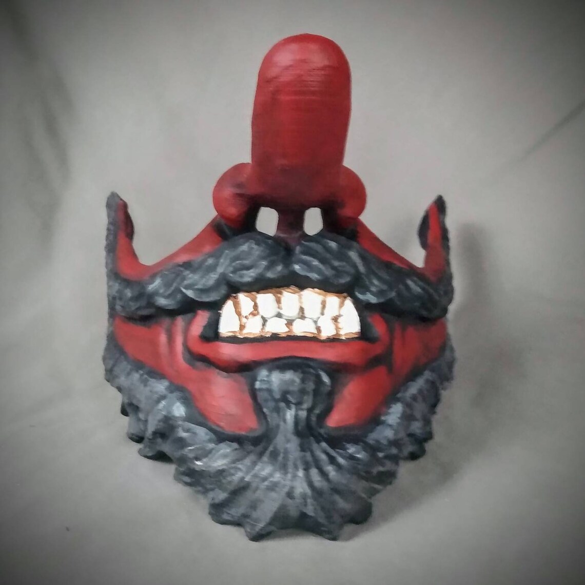 Tengu Mempo Mask / Bushido Mask / Samurai Half Mask / Stylized | Etsy