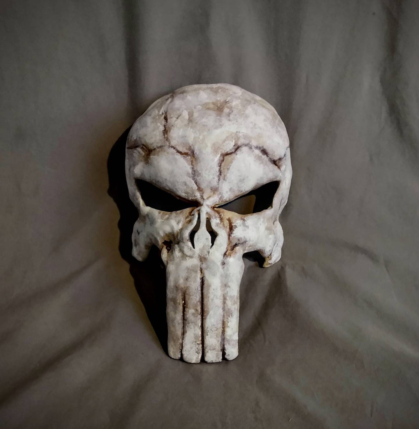 Punisher Skull Mask / Stylized Skull / Wearable Mask - Etsy
