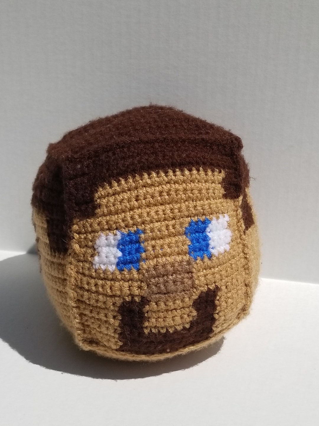 Minecraft Steve Cube Plush - Etsy