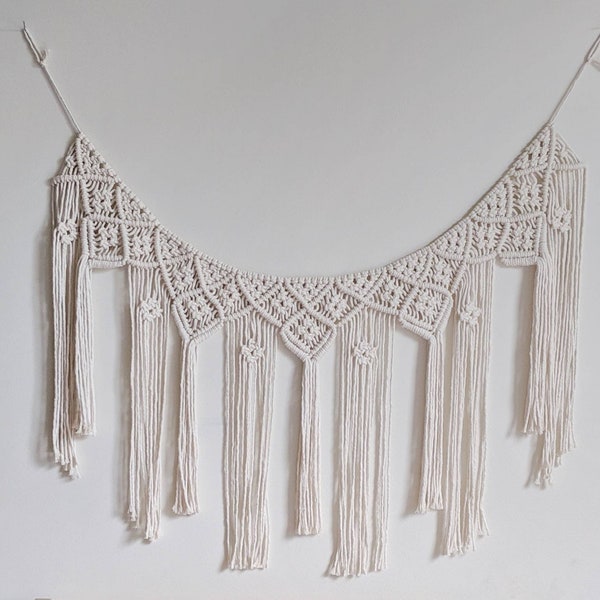 Macrame Banner - Etsy