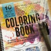 Reverse Coloring Book With Watercolor Backgrounds and Markers - Etsy