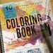 Reverse Coloring Book With Watercolor Backgrounds and Markers - Etsy