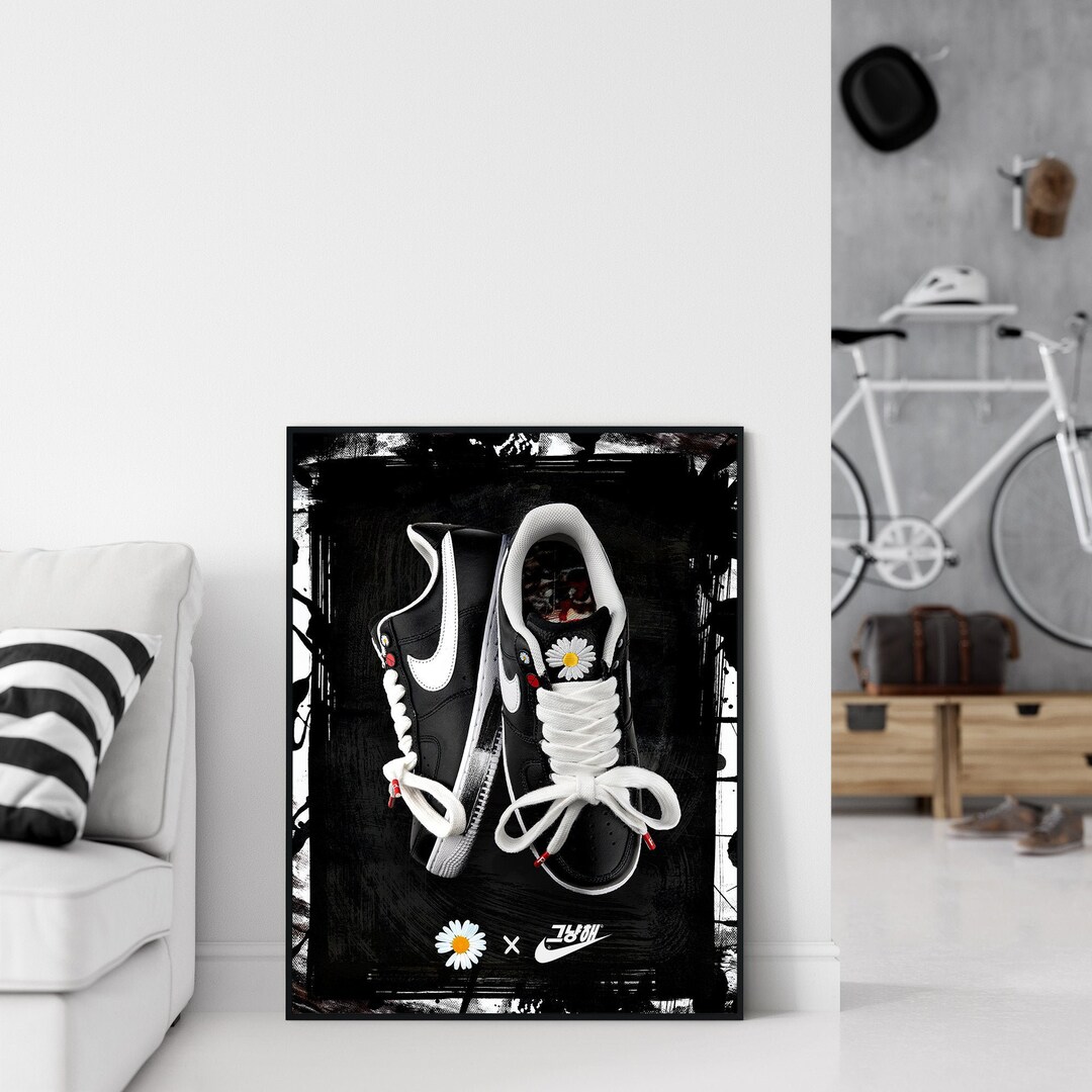 Premium Hypebeast Poster AF1 Low G-dragon Peaceminusone Para-noise ...