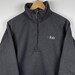 Vintage RAB Active Arran Pull on Half Zip Pullover Sweater Polartec ...
