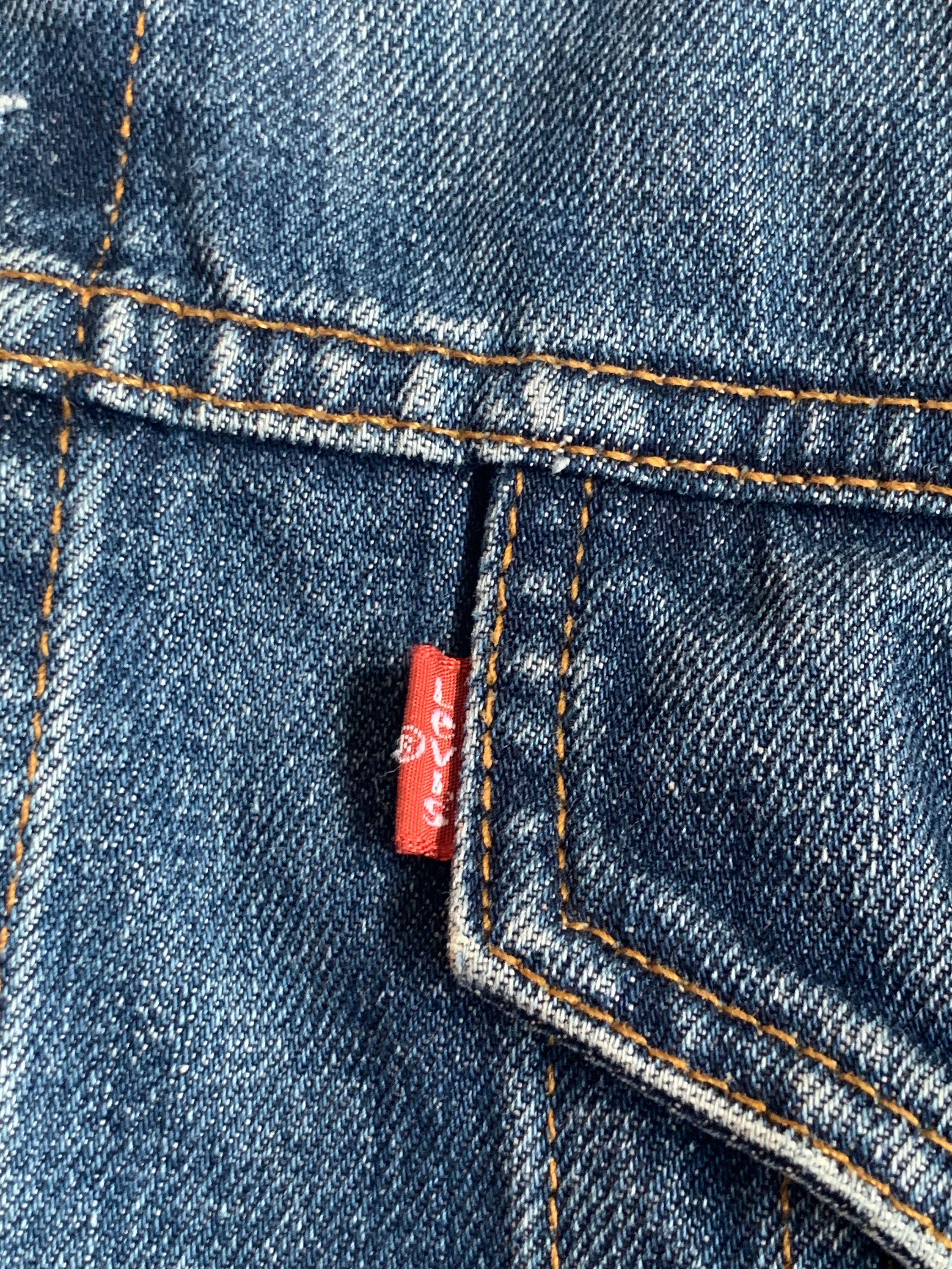 Mens Levis 70500 04 Trucker Jeans Jacket Denim Size XXL 2XL - Etsy