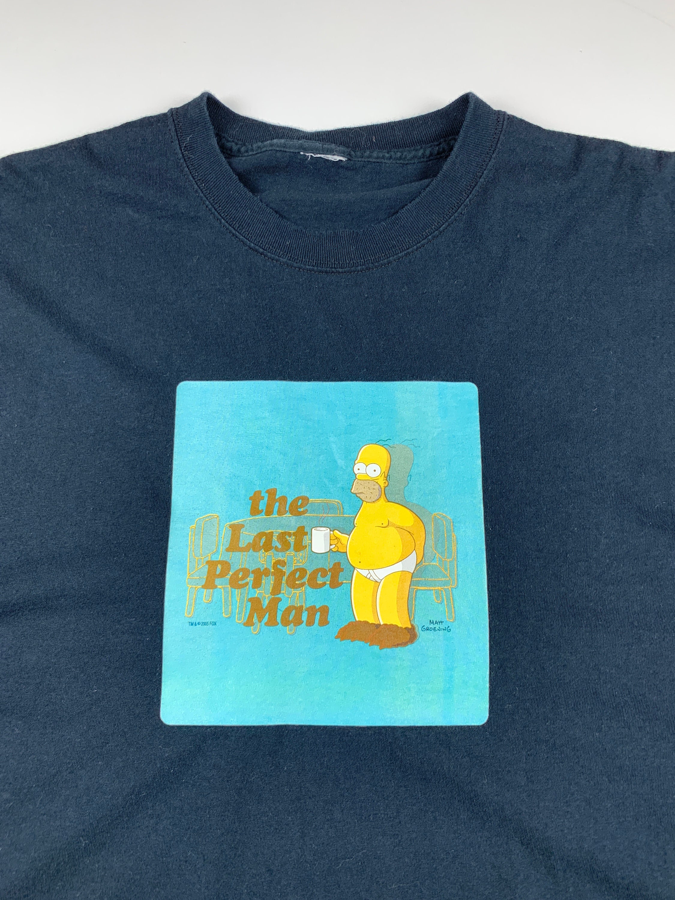 Vintage the Simpsons Homer 2005 Fox Men's T-shirt Size L Cartoon - Etsy