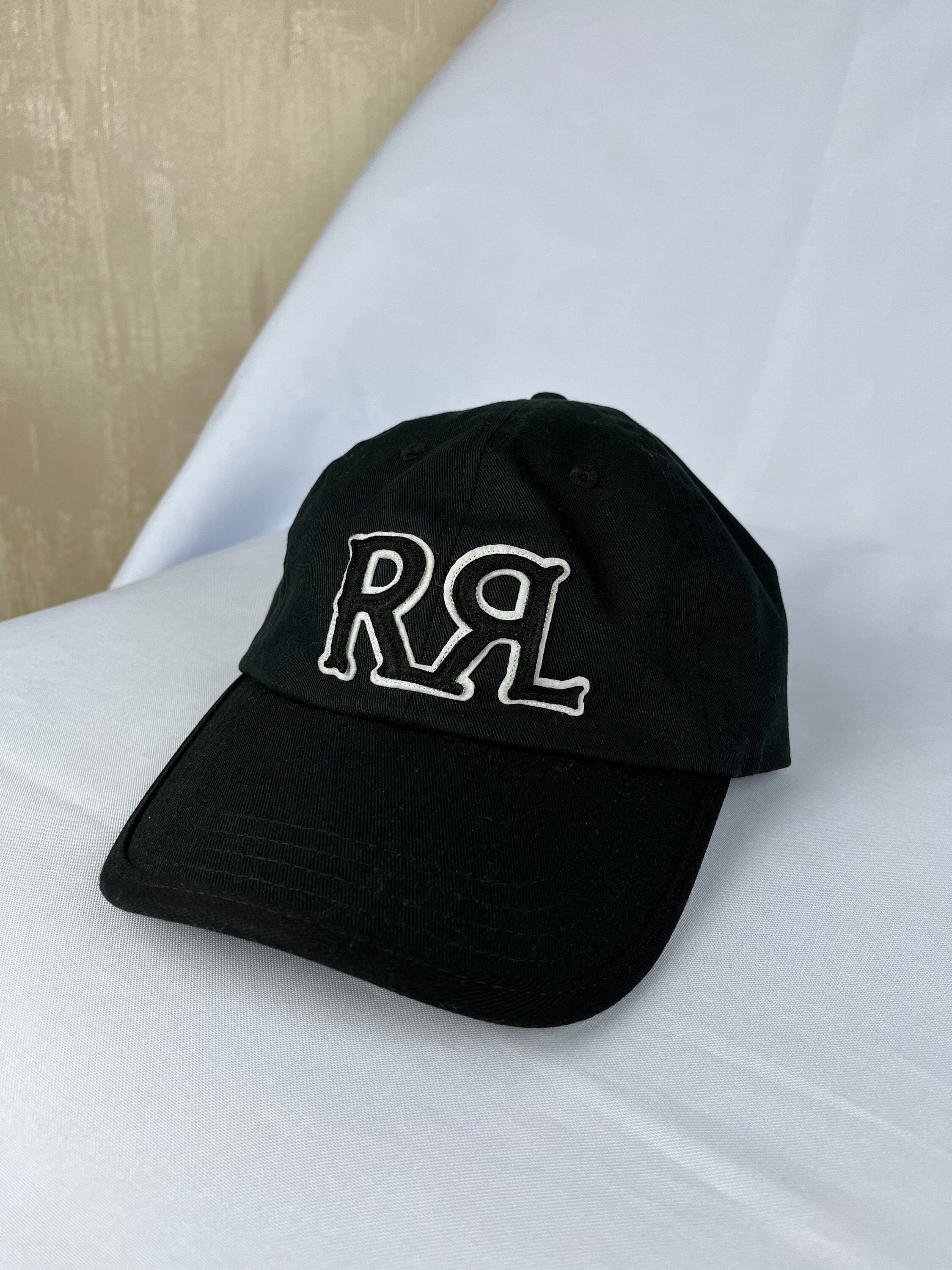 RRL Ralph Lauren Double RL Cap Hat One Size Only 59 Cm RRL Ralph Lauren Double RL Cap Hat One Size Only 59 Cm