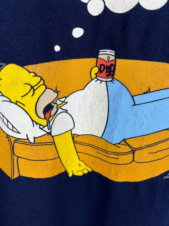 Vintage 90's The Simpsons 1998 Fox Film Homer Sleep M… - Gem