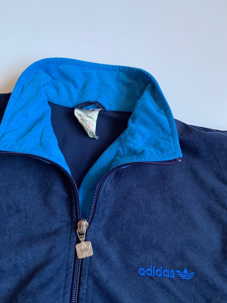 80s Adidas Vintage Mens Track Jacket Tracksuit Top Made in - Etsy