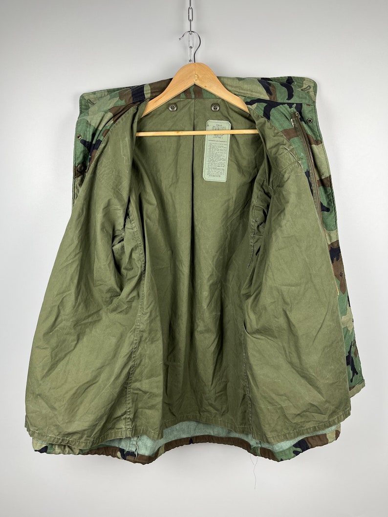 80's Vintage 1984 John Ownbey M65 US Navy Field Coat USA Camo Jacket Scovill Zip - Etsy