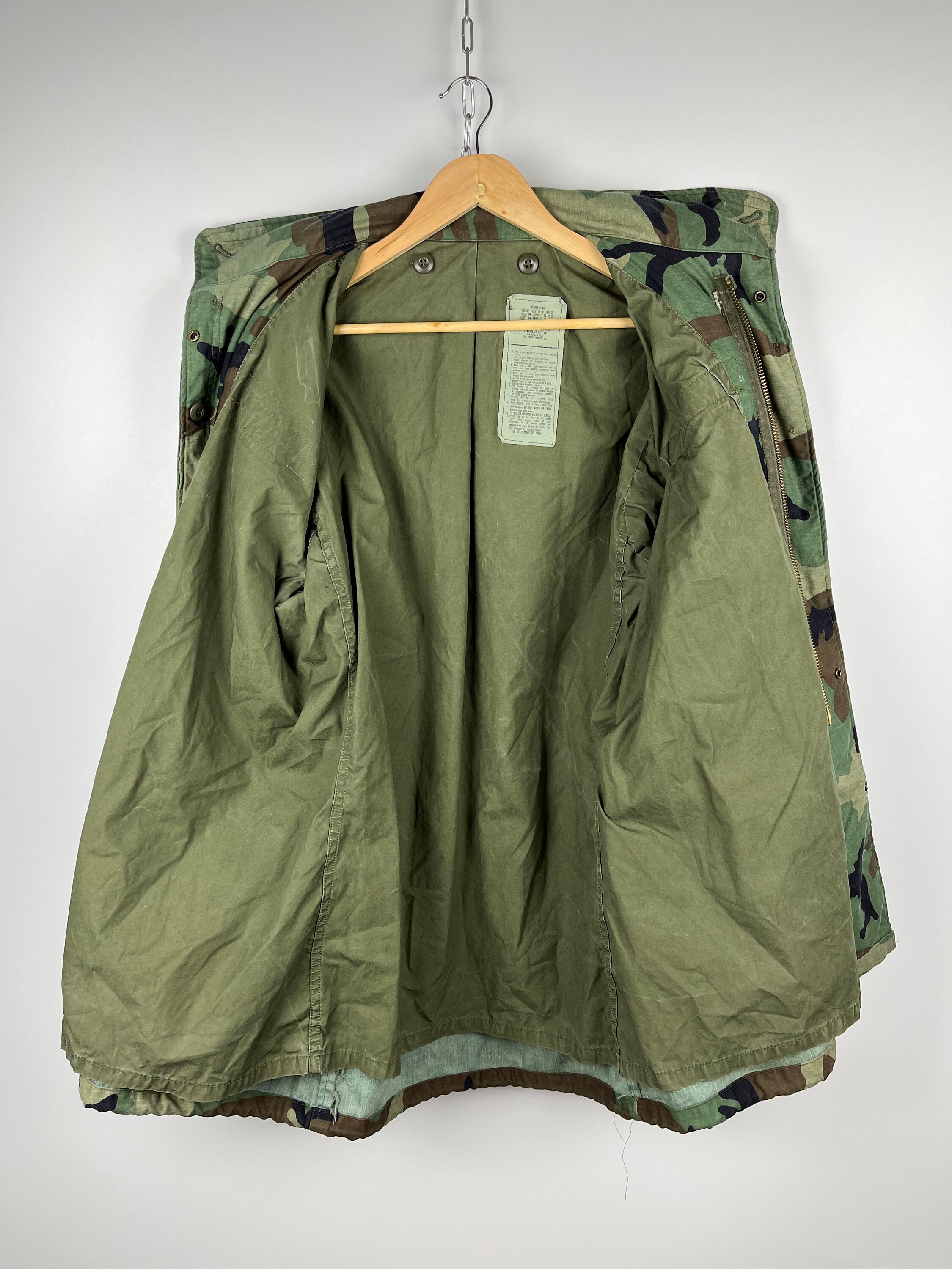 80's Vintage 1984 John Ownbey M65 US Navy Field Coat USA Camo Jacket Scovill Zip - Etsy