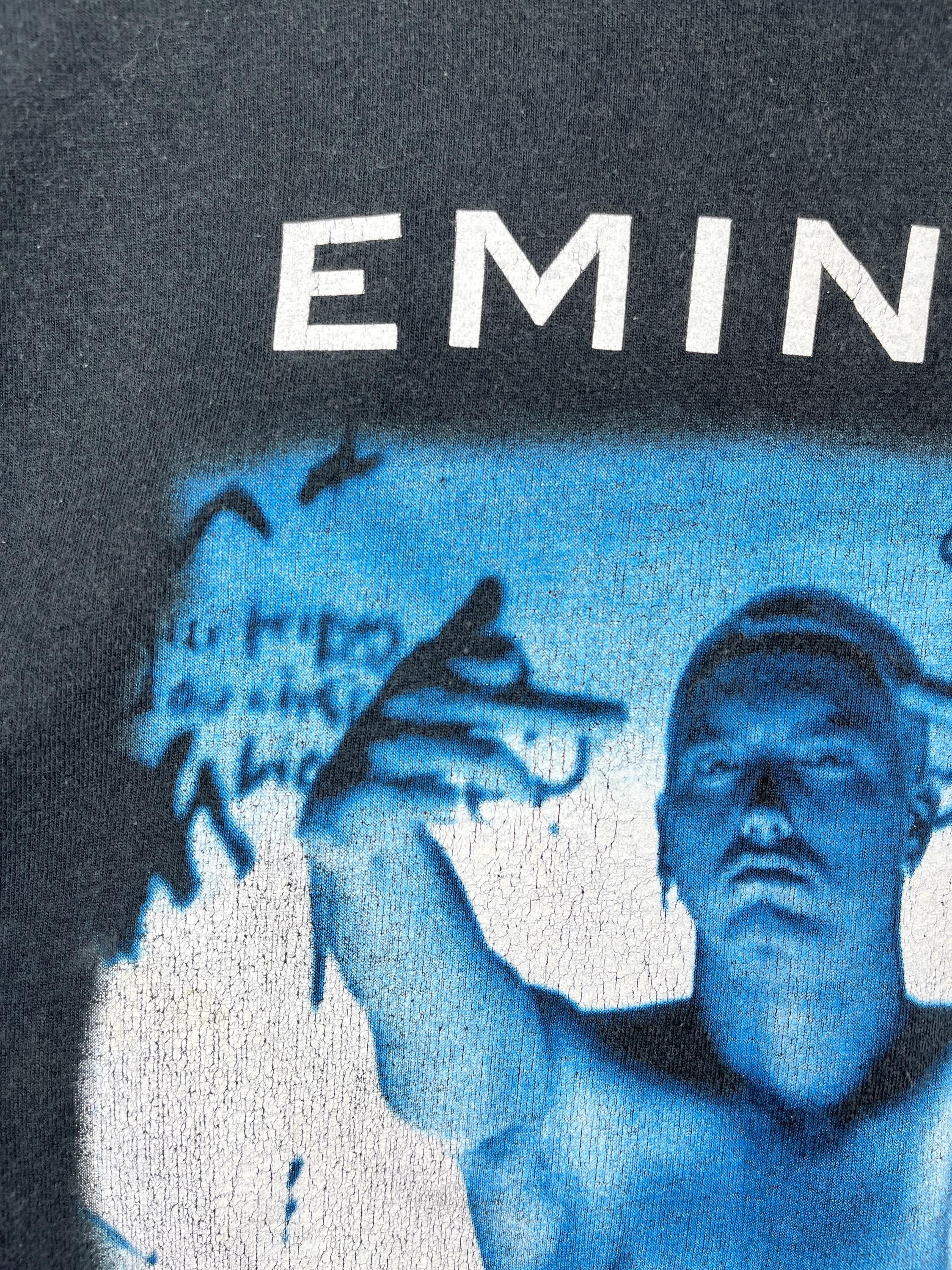 Vintage EMINEM 1999 Middle Finger Rap Hip Hop Slim Shady Long Sleeve T ...