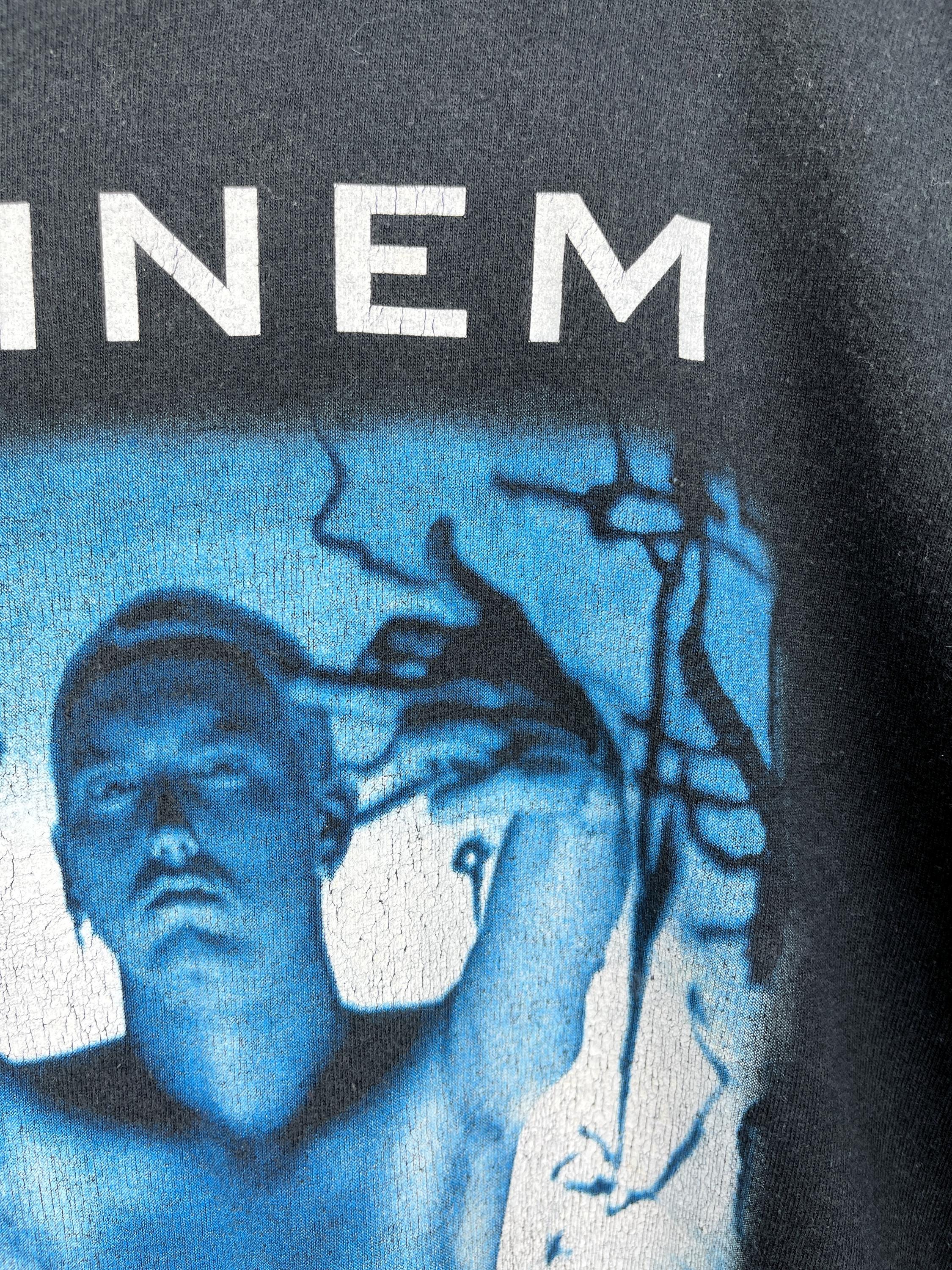 Vintage EMINEM 1999 Middle Finger Rap Hip Hop Slim Shady Long Sleeve T ...