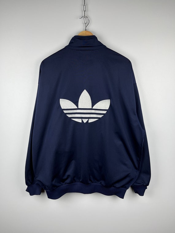 90's Adidas Retro Big Logo Vintage Men's Track Jacket 90's Adidas Retro Big Logo Vintage Men's Track Jacket