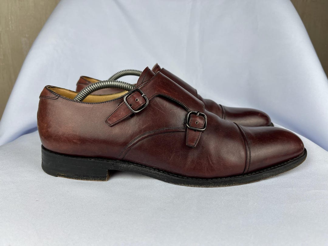 Church's Ledstone Double Monk Leather Dress Shoes Mens Sz UK 8 F / US 9 ...