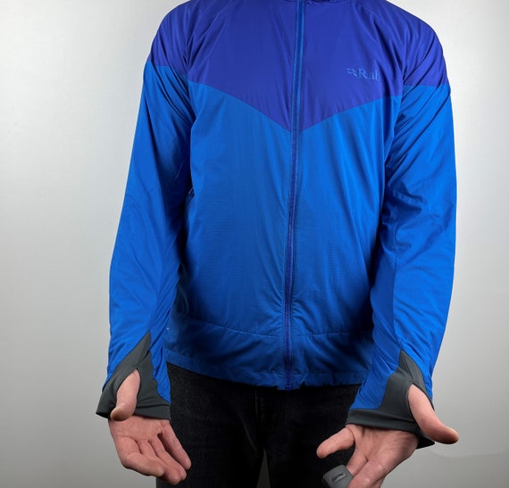 Men's Rab Rampage Jacket Pertex Microlight Size L - Gem