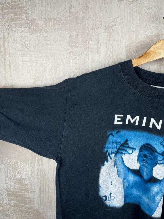 Vintage EMINEM 1999 Middle Finger Rap Hip Hop Slim Sh… - Gem