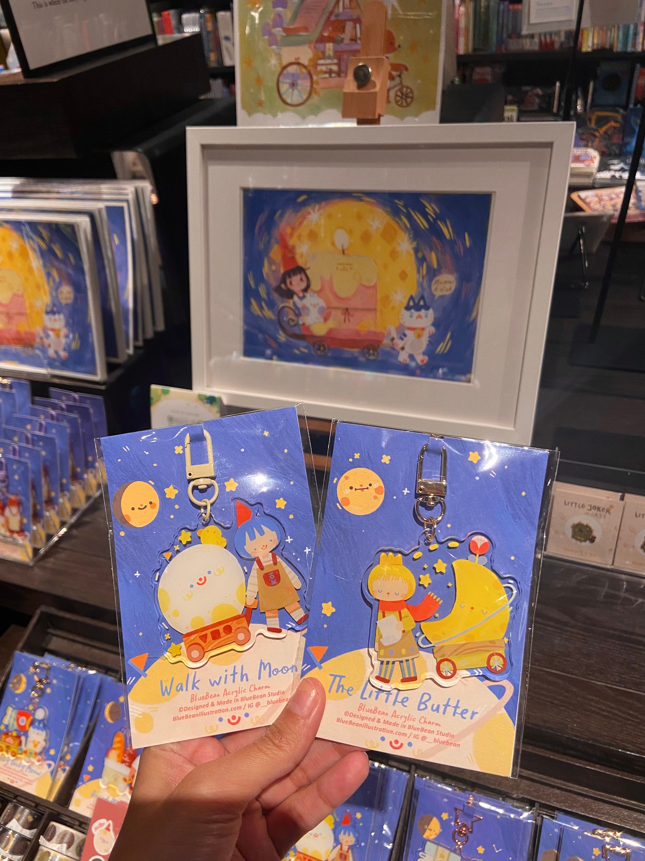 Bluebean Happiness is Adventure Out There Series Acrylic Charm ...
