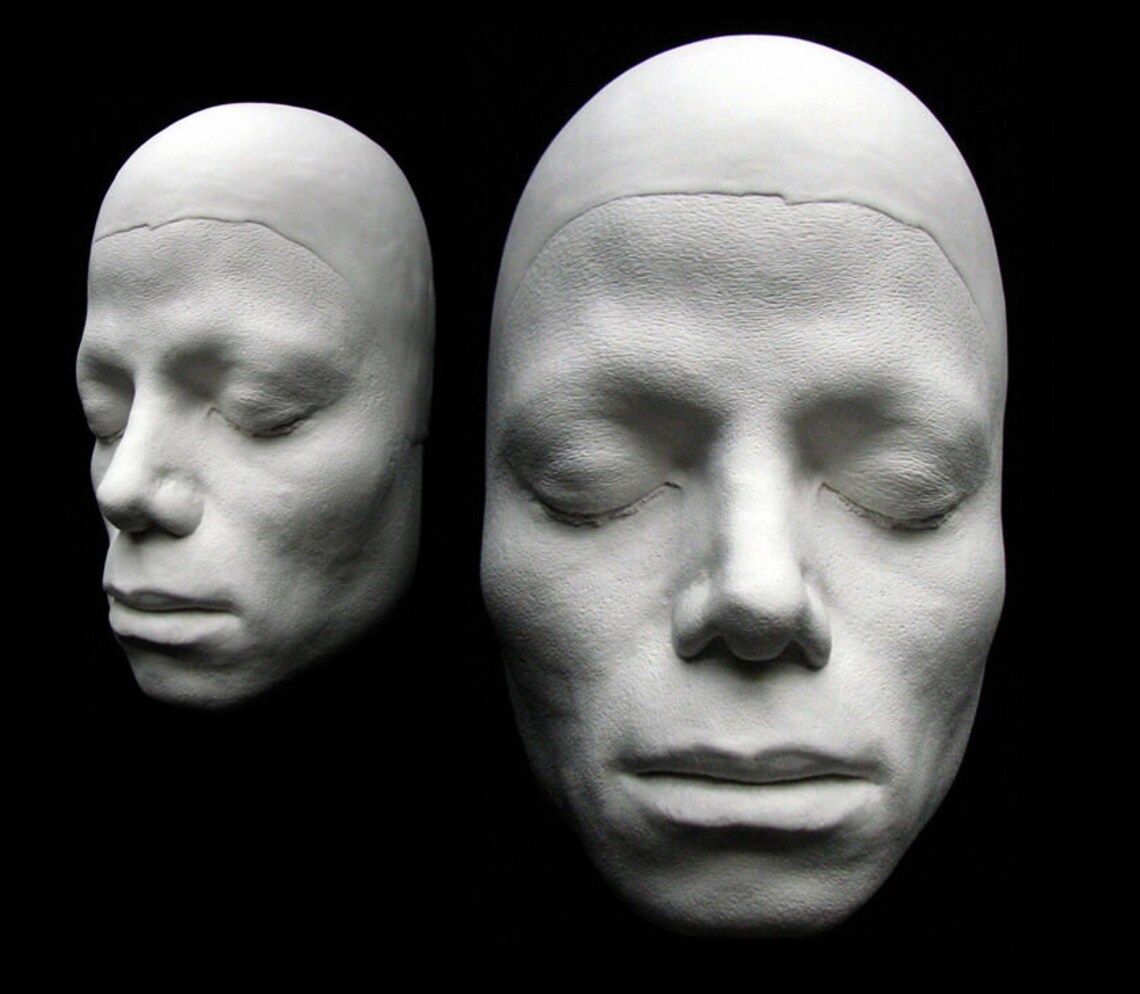 Michael Jackson Life Mask/Cast From Thriller Video Sculptor | Etsy